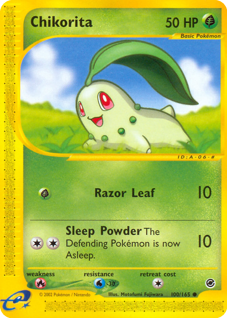Chikorita Card Dex